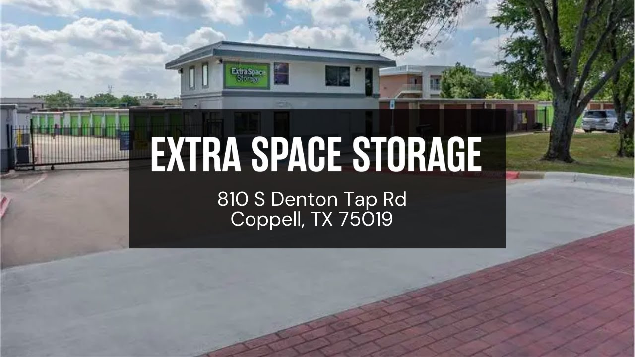 Storage Units in Coppell, TX on S Denton Tap Rd | Extra Space Storage ...
