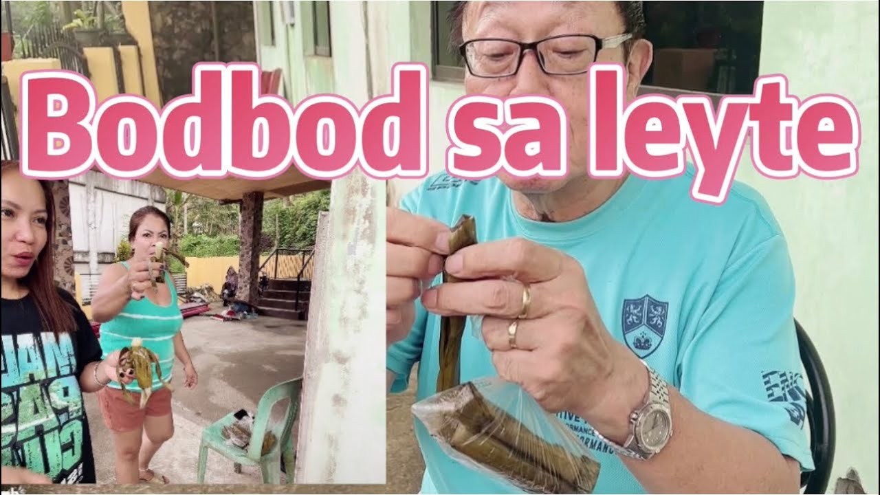 Firstime nakakaon og bodbod si motosan 😀食べてみたヴッドヴッド🫔餅米のお菓子みたい👍 - YouTube