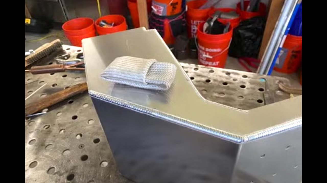 TIG Welding Aluminum Dog Feeder with a TIG Finger® - YouTube
