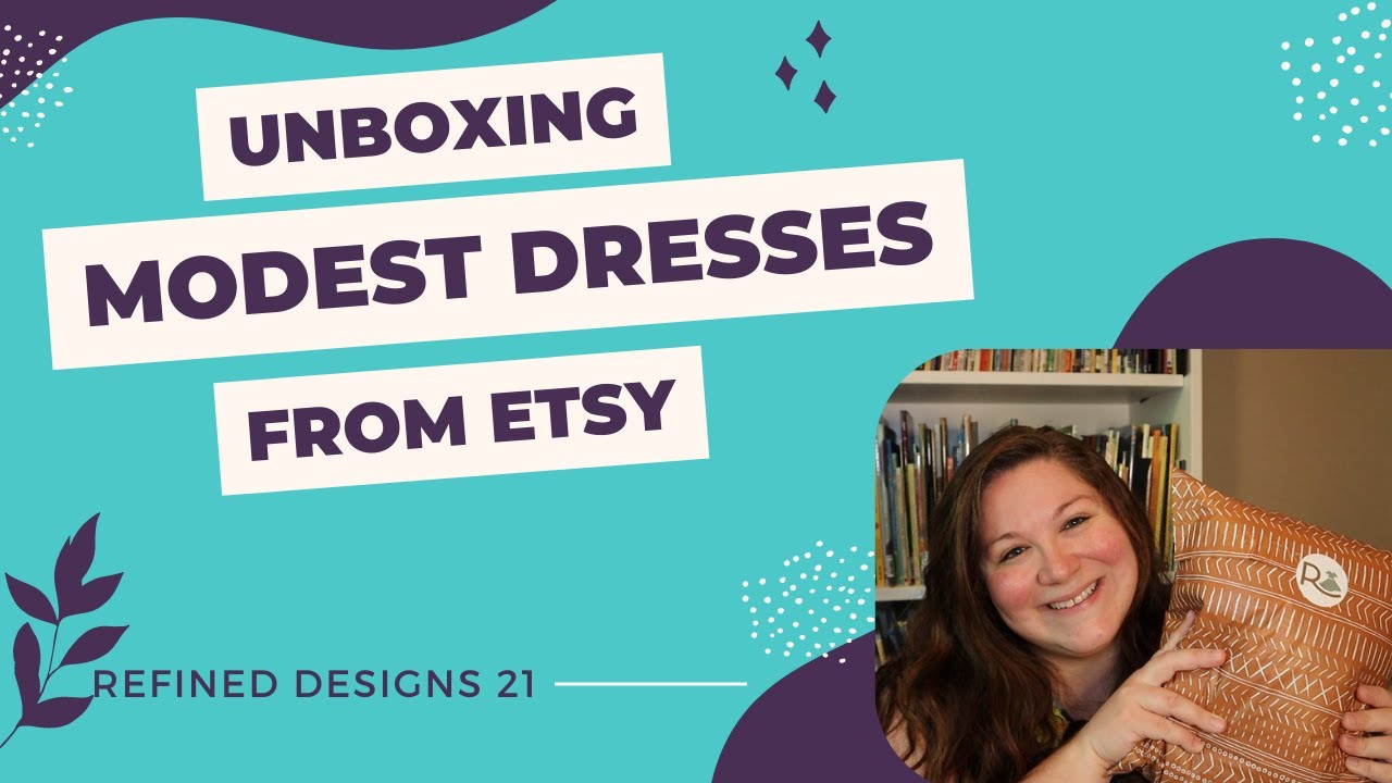 HANDMADE CUTE, MODEST DRESSES || Refined Designs Unboxing || MADE IN ...