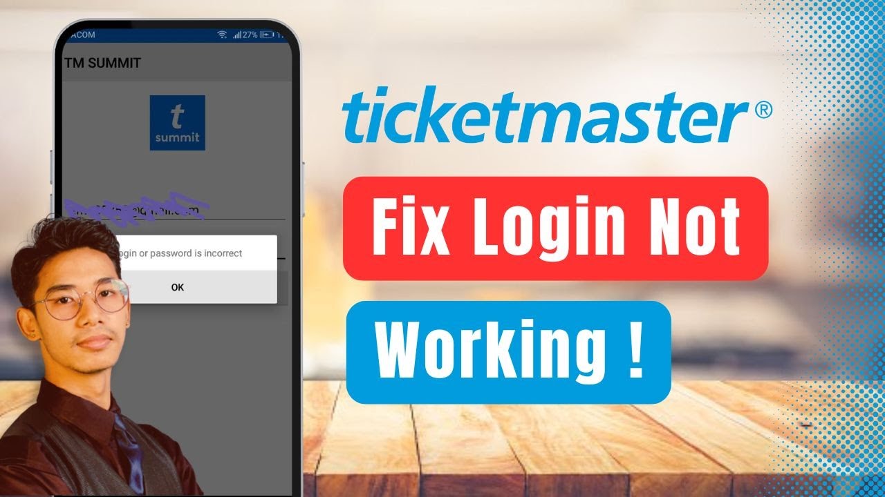 How to Fix Ticketmaster App Login Not Working Issue 2024? - YouTube