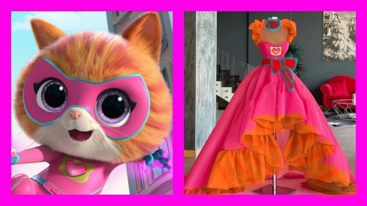 SuperKitties as Dresses in real life | SuperKitties 2024 - YouTube
