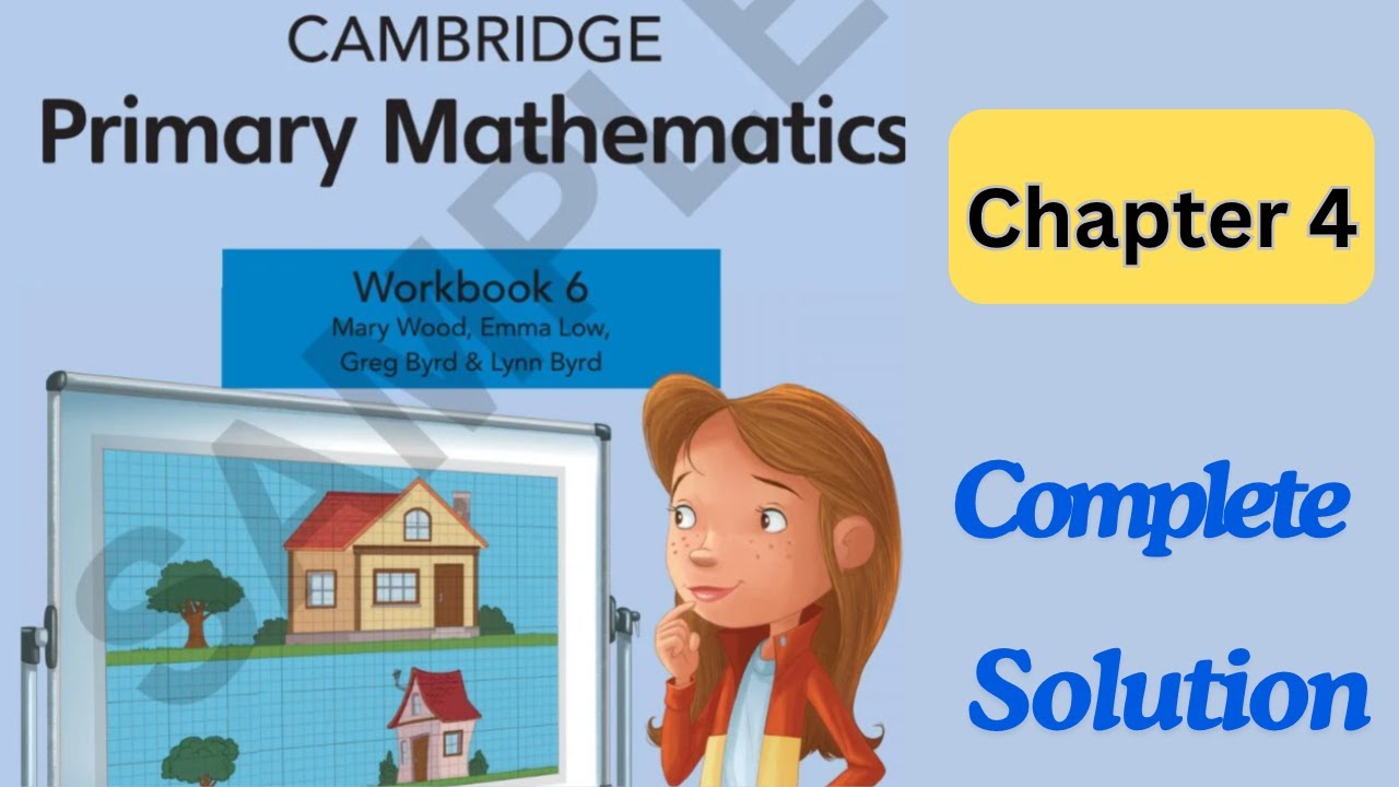 Cambridge Primary Maths Workbook 6 Chapter 4 | Integers Explained with ...