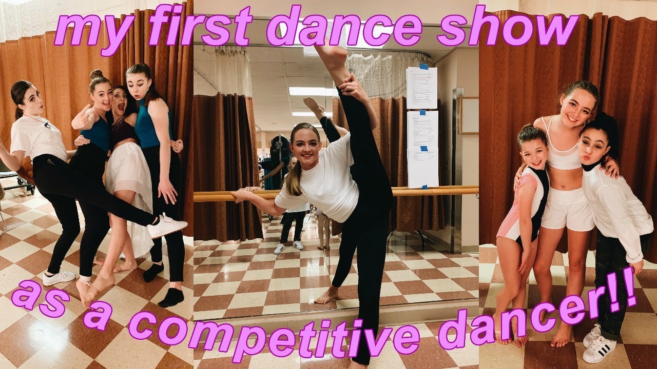 my first dance show as a competitive dancer! - YouTube