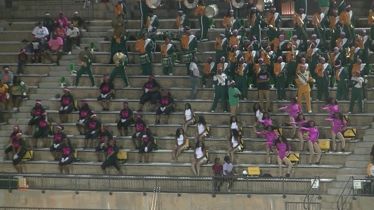 Carver Montgomery Wolverines Marching Band (2017) Playing Head Bustas ...