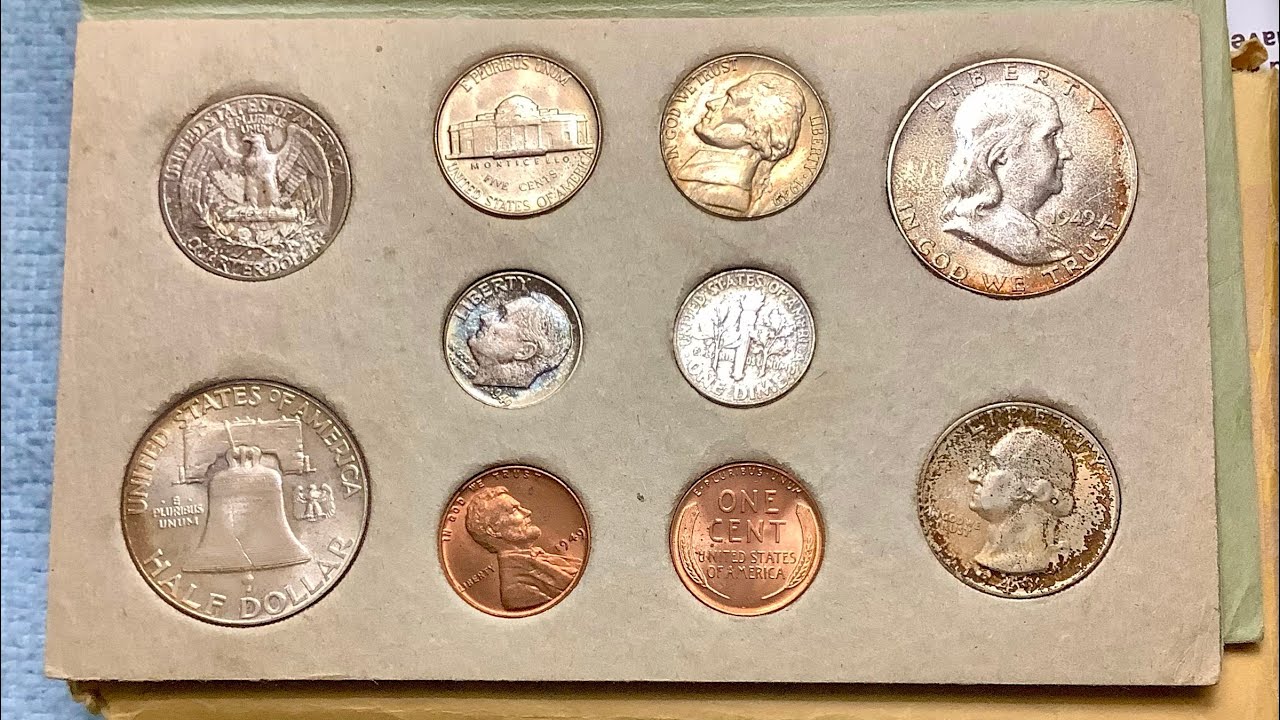 1949 PDS US Mint Set O*R*I*G*I*N*A*L No Commentary (the coins speak for ...