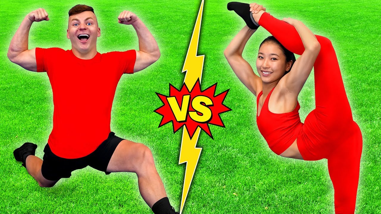 GYMNAST vs CONTORTIONIST! - YouTube