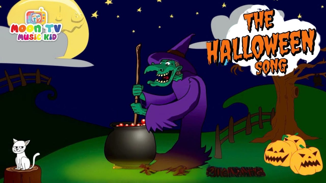 The Halloween Song | Let's join the spooky adventure | Song for kids ...
