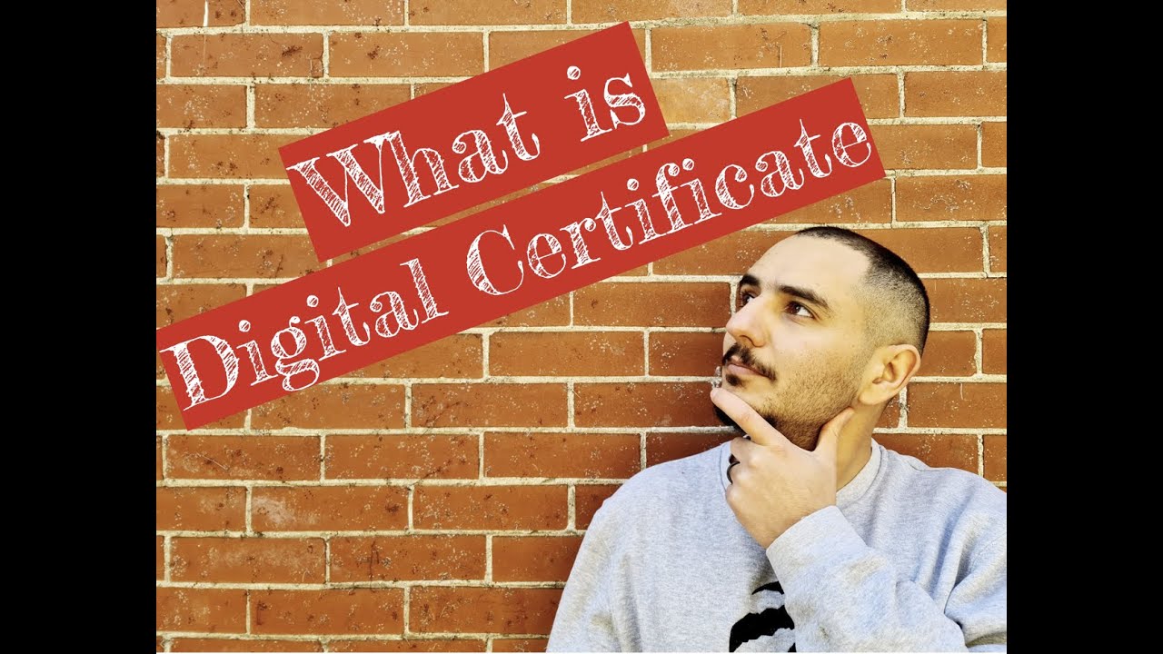 Things to know about digital certificate - YouTube