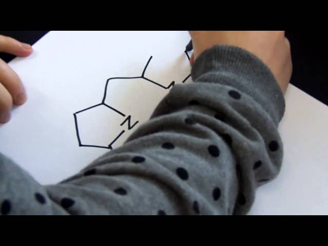 Testosterone Molecule Tattoo