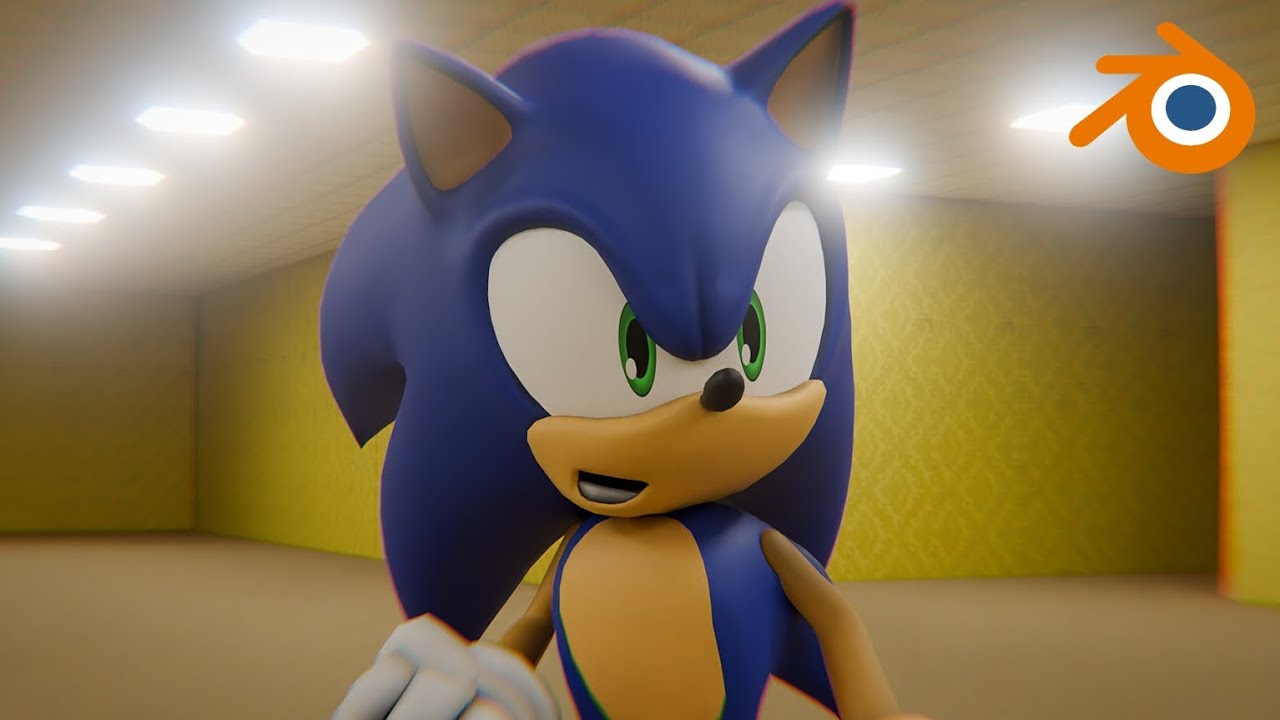 Sonic Power 4 Adventure: Sonic in the Backrooms - YouTube