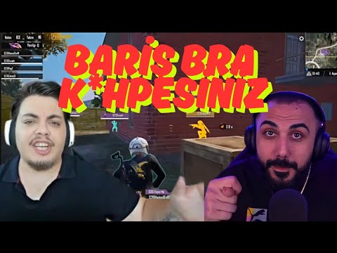 BARIŞ BRA TURNUVADA KÜFÜRLER YAĞDIRDI 