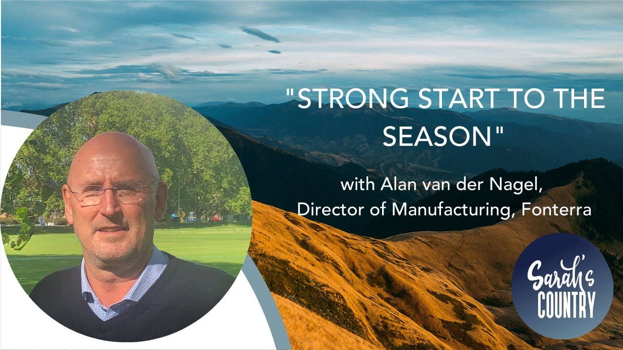 "Strong start to the season" with Alan van der Nagel, Director of ...