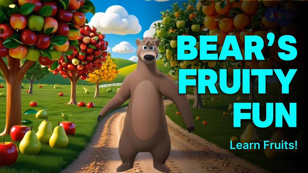 Berry the Bear’s Fruity Adventure 🍎🍌 | Fun & Educational Cartoon for ...