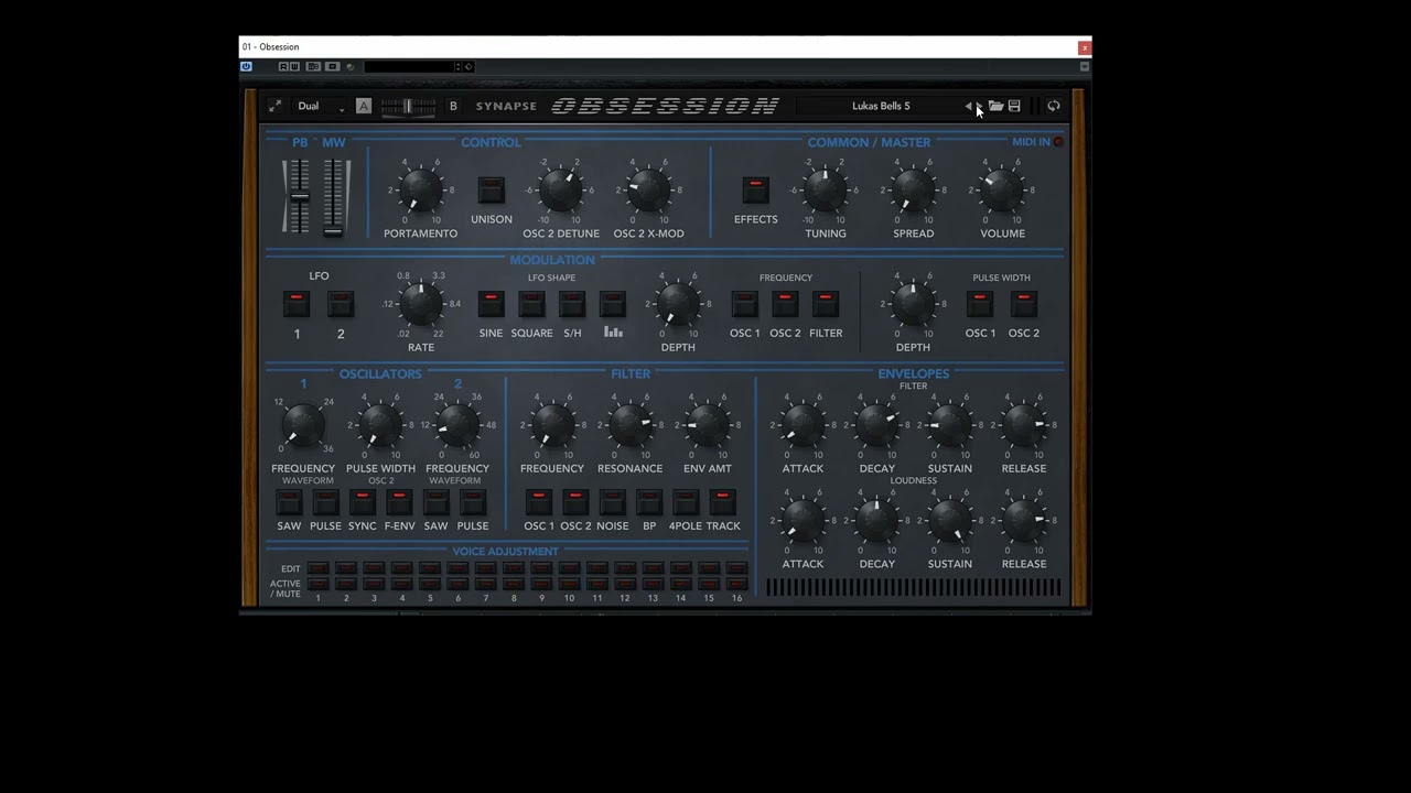 Synapse Obsession VST - Modified Presets - YouTube