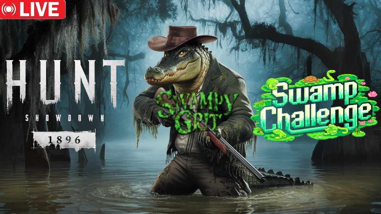 LIVE 🔴EXTREME Swamp Hunting Challenge | [MOBILE] - YouTube