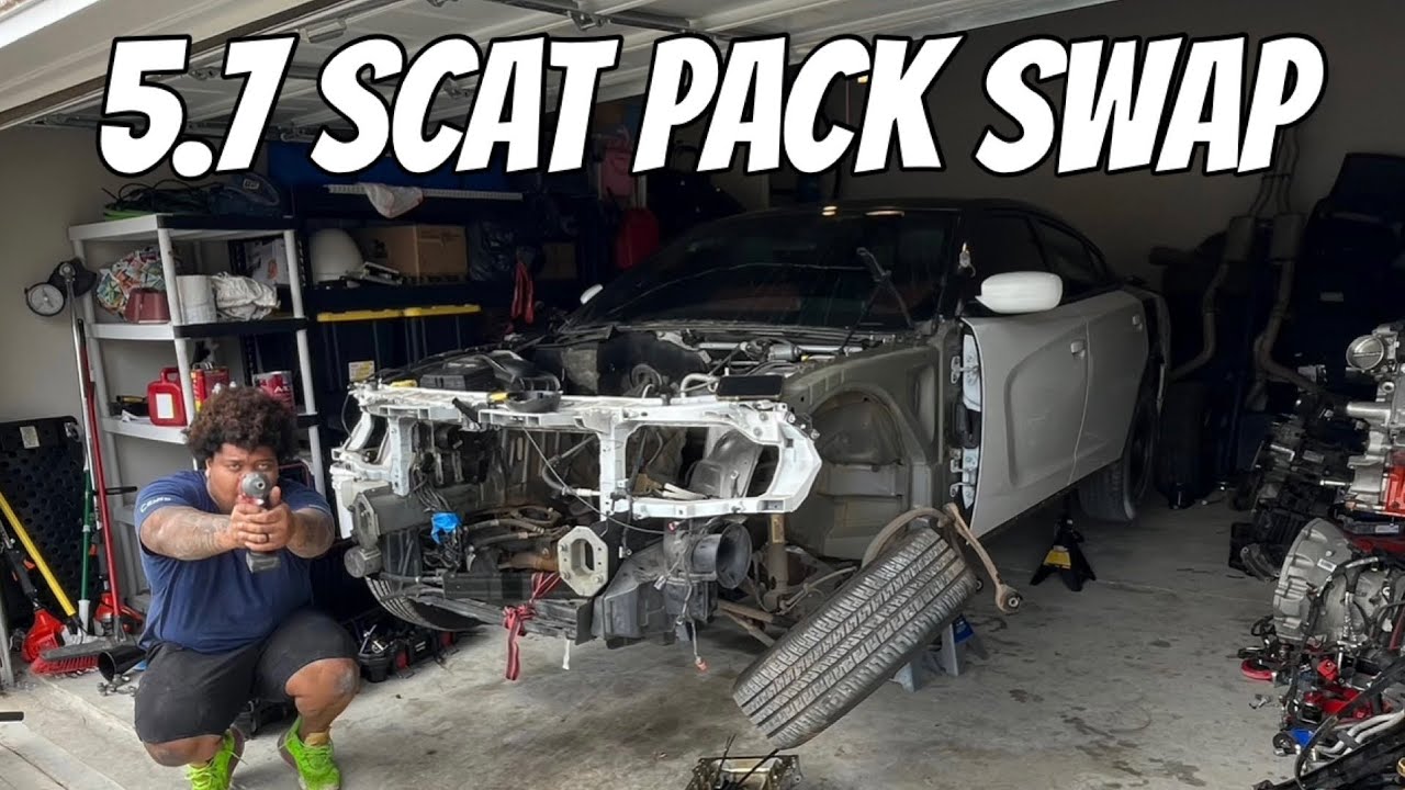5.7 Scat Pack Swap - YouTube
