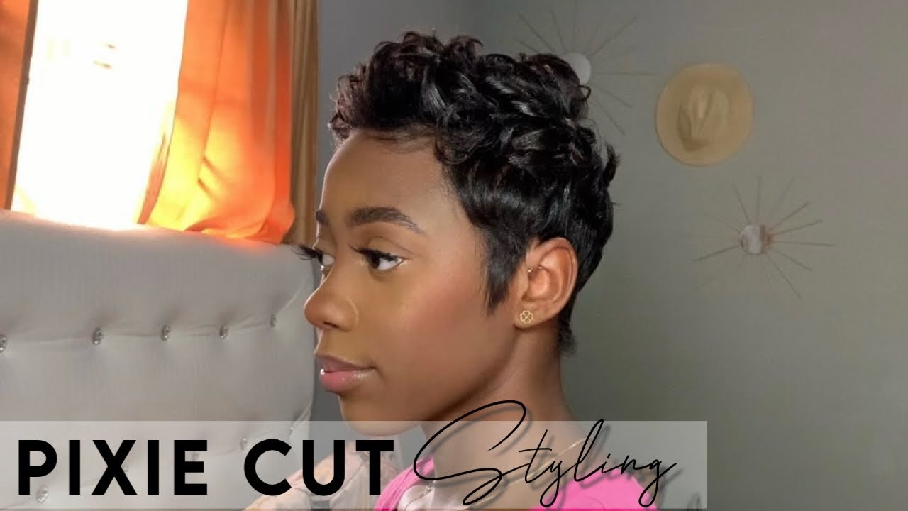 PIXIE CUT STYLING | BEGINNER FRIENDLY SHORT HAIR TUTORIAL - YouTube