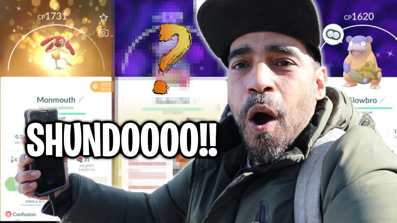 Shundo in Pokemon GO on Community Day out in Red Bank NJ - YouTube