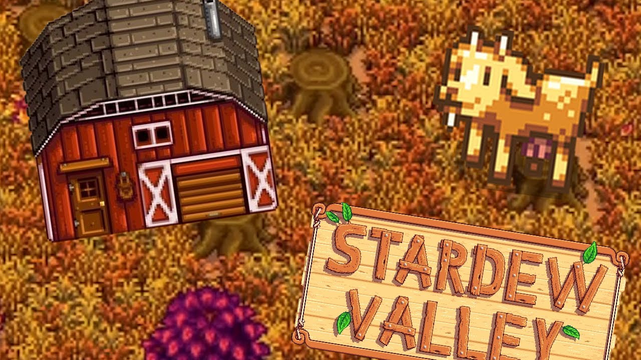 Deluxe barn which means GOATS (Stardew Valley ep 20) - YouTube