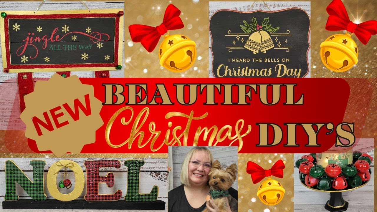 NEW BEAUTIFUL CHRISTMAS DIY'S/JINGLE BELL COLLABORATION - YouTube