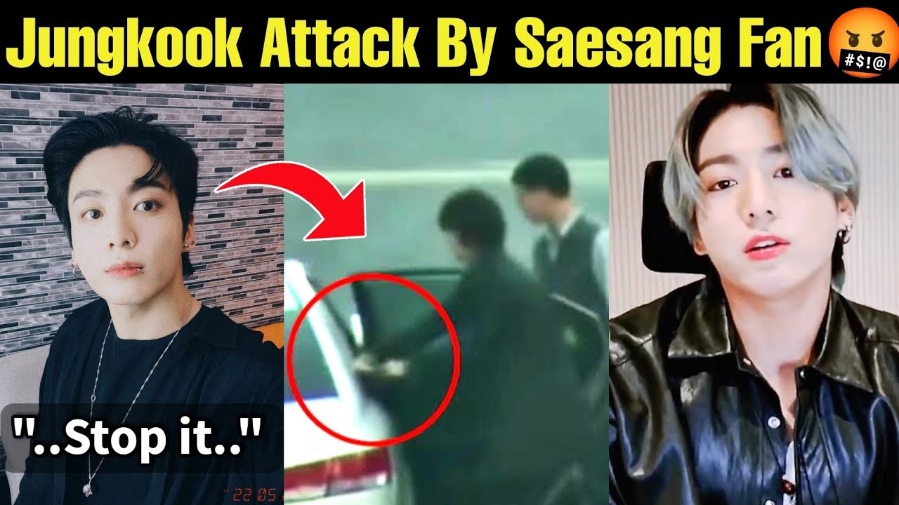 Jungkook Attack By Saesang Fan 🤬 JK Angry Reply on Haters 😱 BTS ...
