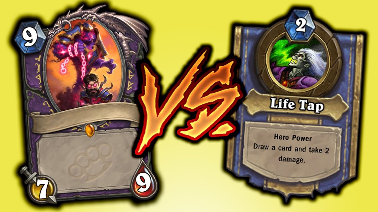 Does Life Tap Limit Warlock Cards? - Hearthstone - YouTube