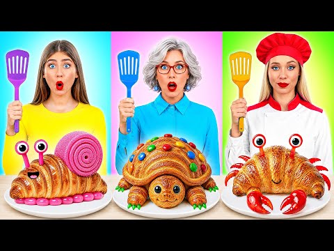 Ben vs Büyükanne Yemek Yapma Mücadelesi | Muhteşem Yemek Pişirme Yarışması Multi DO Challenge