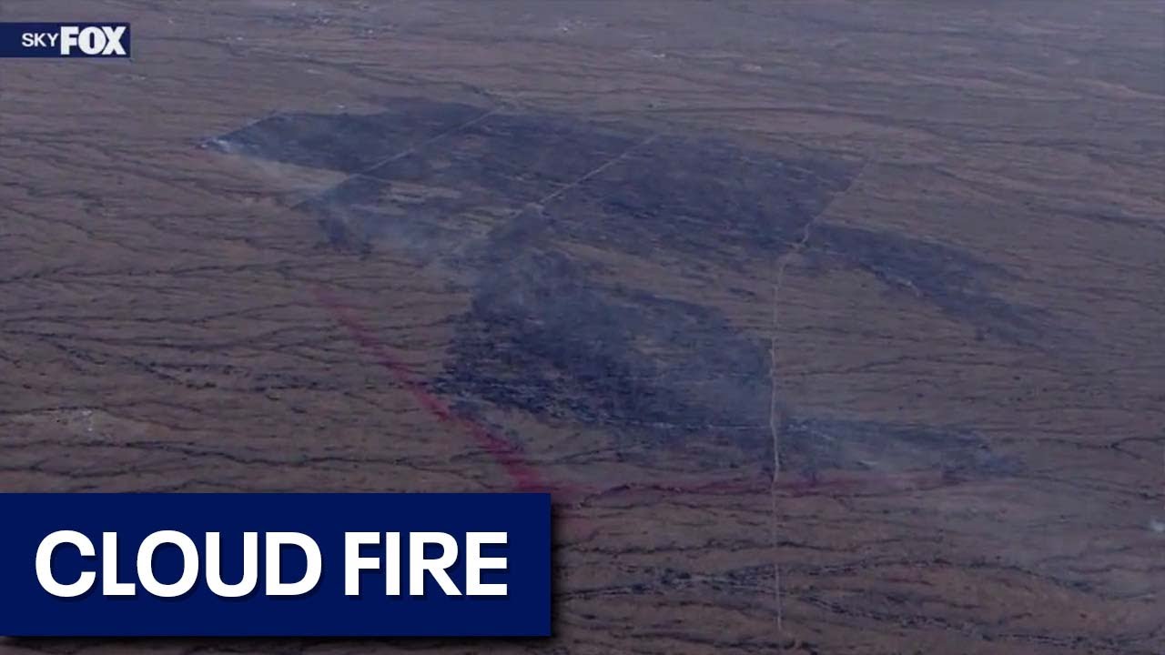 Wildfire spreads near Wickenburg, burns hundreds of acres - YouTube