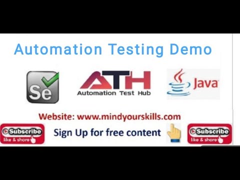 Automation Testing - Demo - YouTube