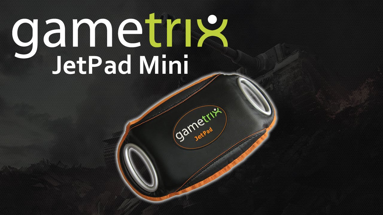 Herní vibrační podložka Gametrix JetPad Mini - YouTube