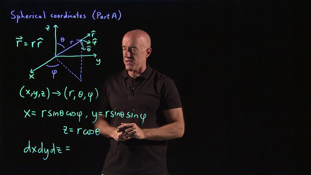 Definition Of Spherical Coordinates Lecture 33 Vector Calculus For Definition Of Spherical Coordinates Lecture 33 Vector Calculus For