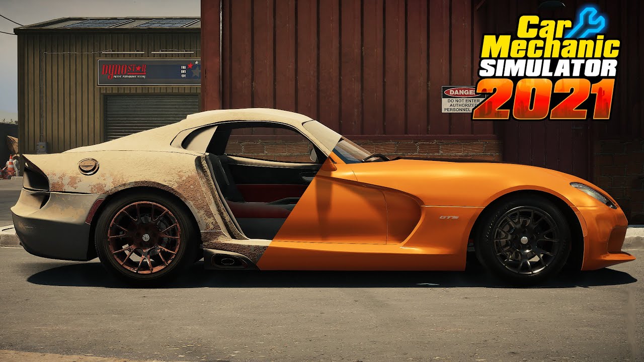 Rebuilding a Junkyard DODGE VIPER! | Car Mechanic Simulator 2021 - YouTube