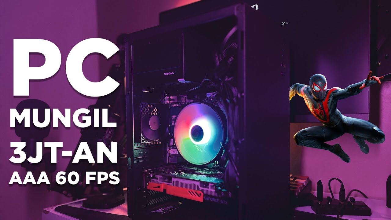 PC GAMING MUNGIL 3JT SATU INI, BISA GAMING AAA (60FPS) LANCAR BANGETTT ...