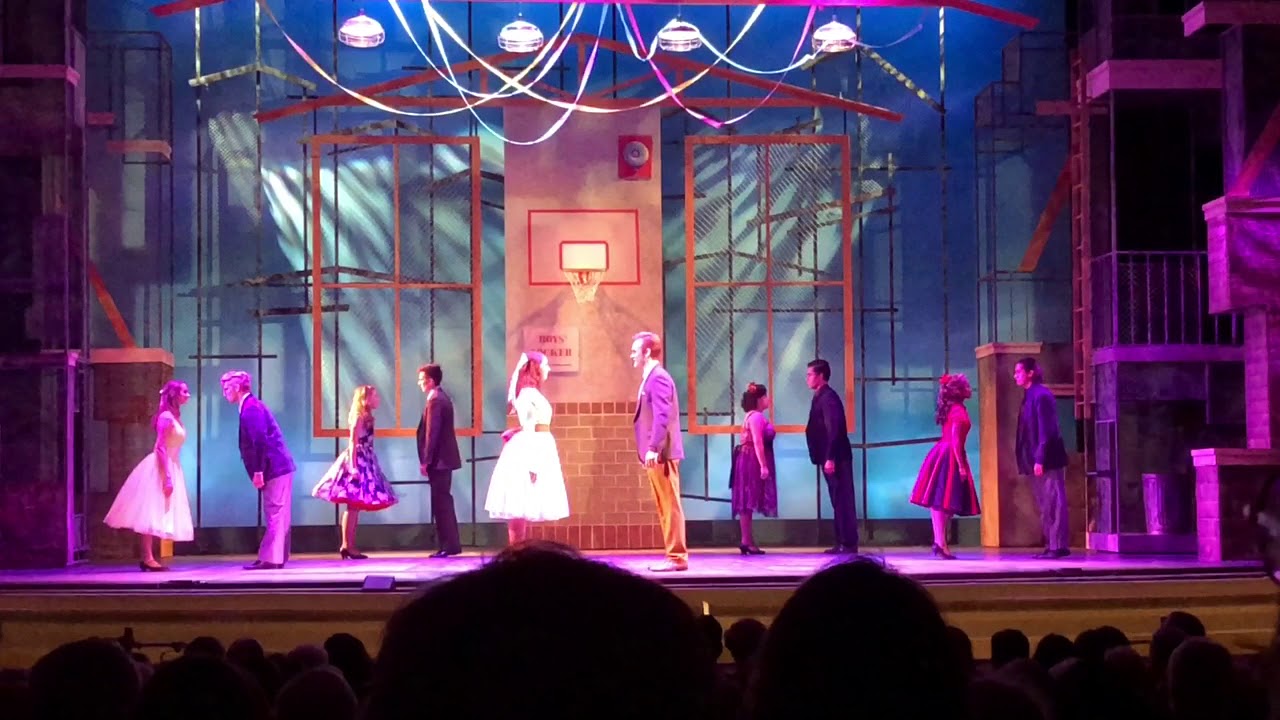 West Side Story Dance at the Gym - YouTube