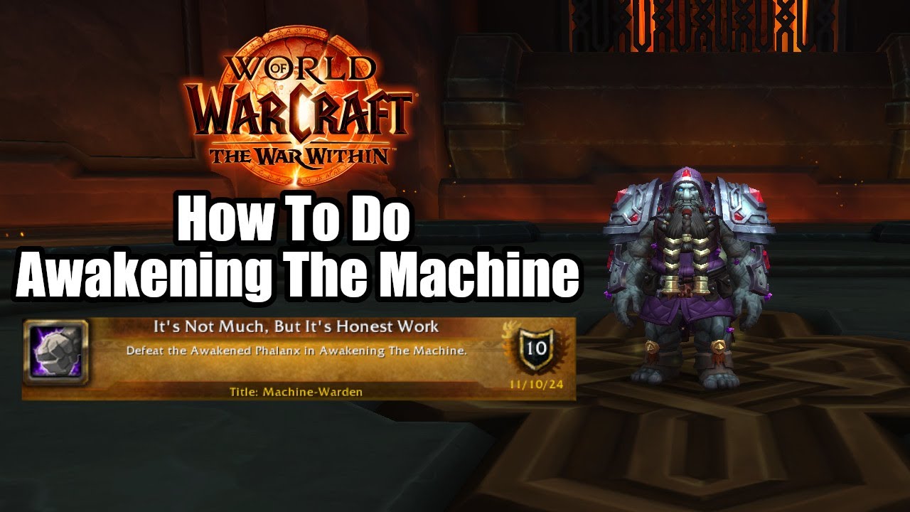 How Does Awakening The Machine Works in War Within Expansion - YouTube
