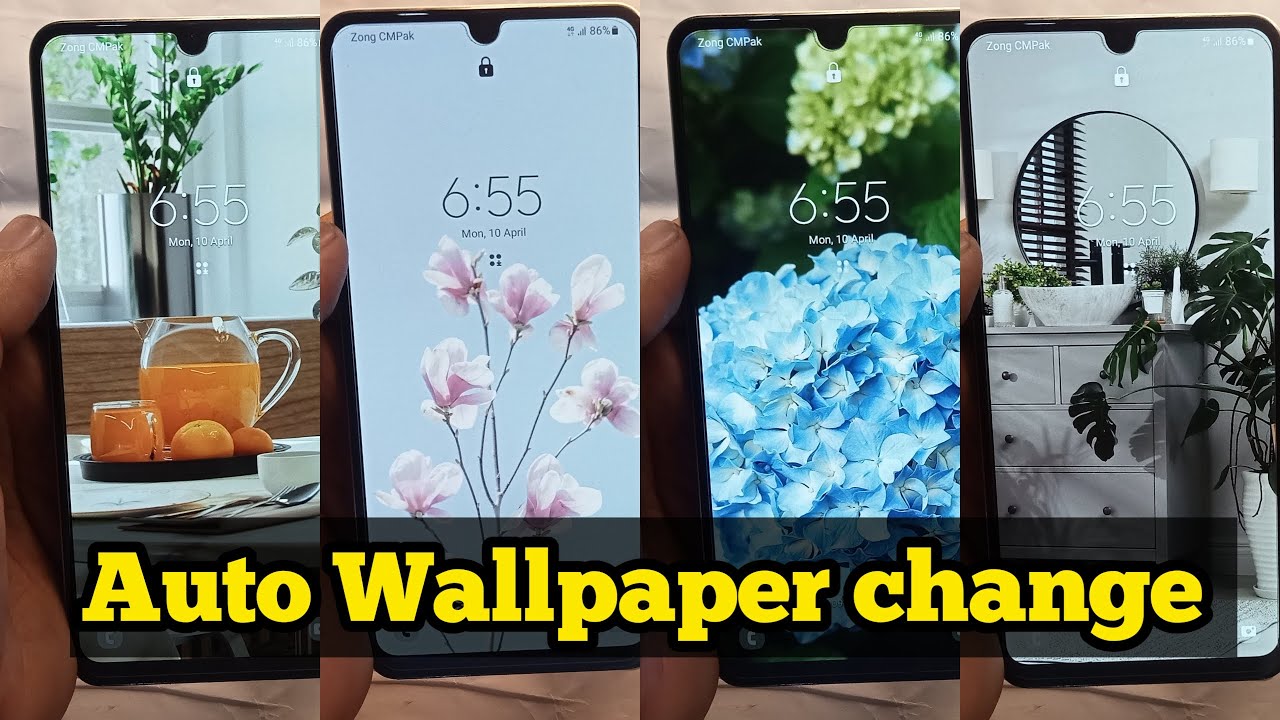 Automatic Change Wallpaper on Android - YouTube