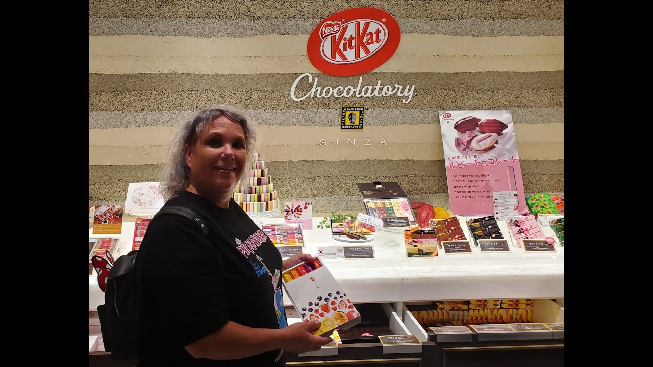 AWESOME KIT KAT STORE IN GINZA TOKYO - YouTube