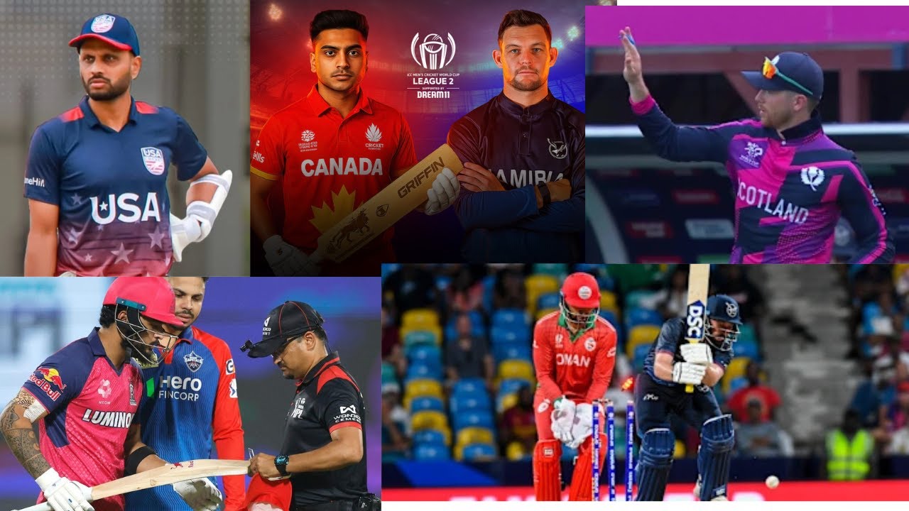 Canada vs Namibia, 83rd Match ICC CWC League 2 2025 Match 83 Canada vs ...