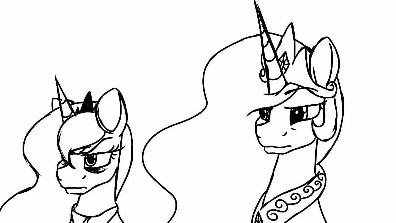 Luna feels stabby | MLP - A Royal Problem - YouTube