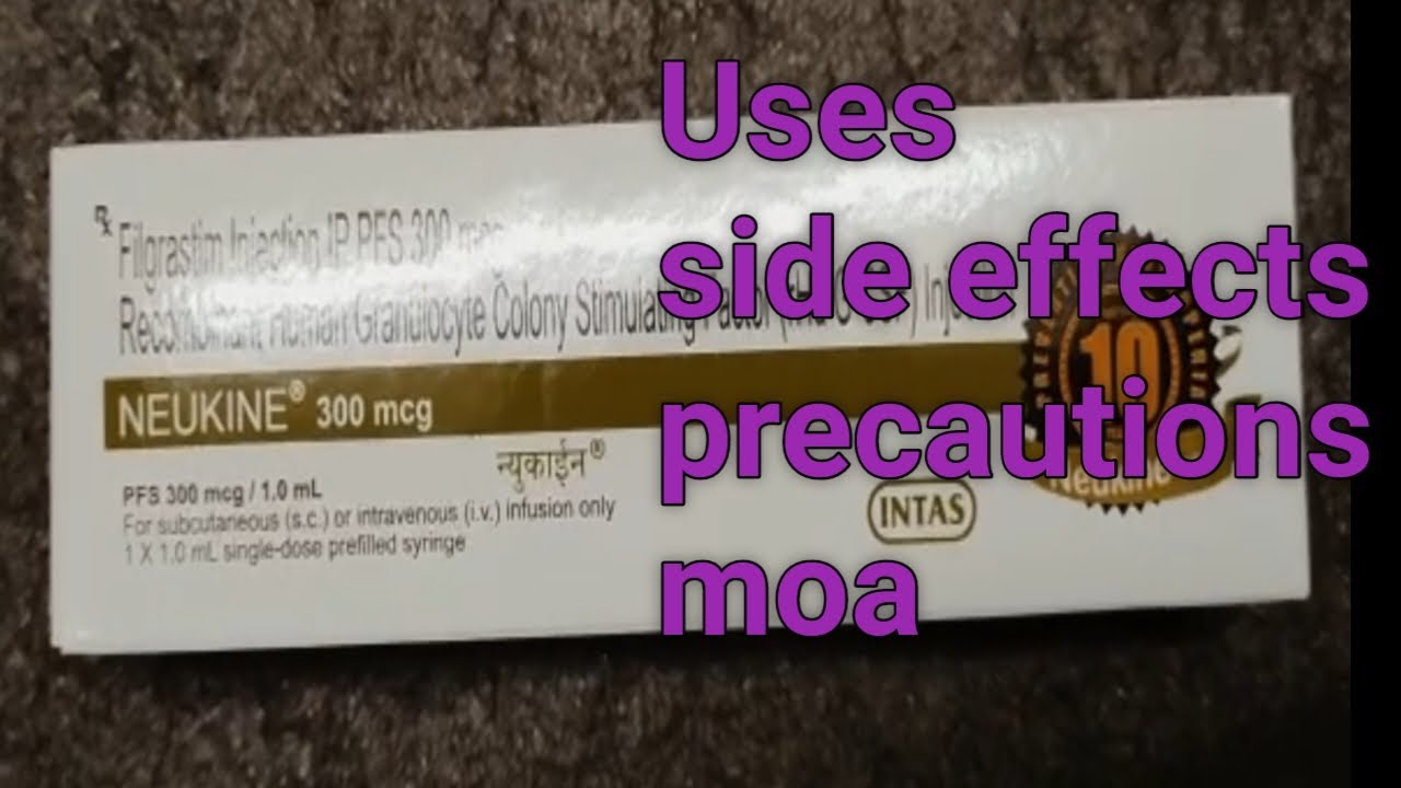 Neukine 300mcg injection/filgrastim (G-CSF)300mcg PFS/vials - YouTube