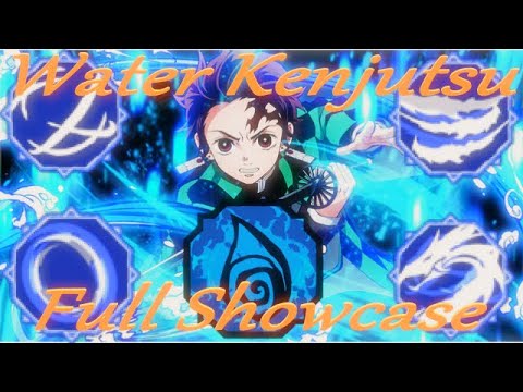 Full Water Kenjutsu Showcase Shindo Life - YouTube