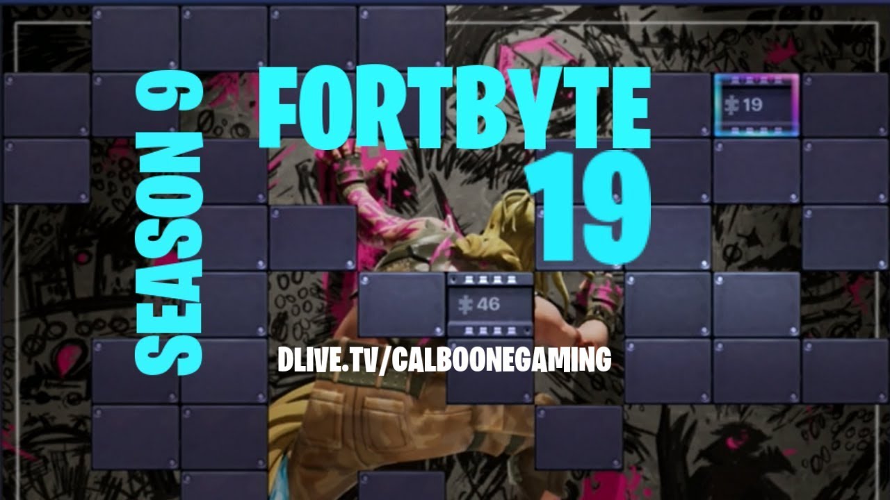 FORTBYTE 19 LOCATION | FORTNITE BR | WEEK 5 | SEASON 9 - YouTube
