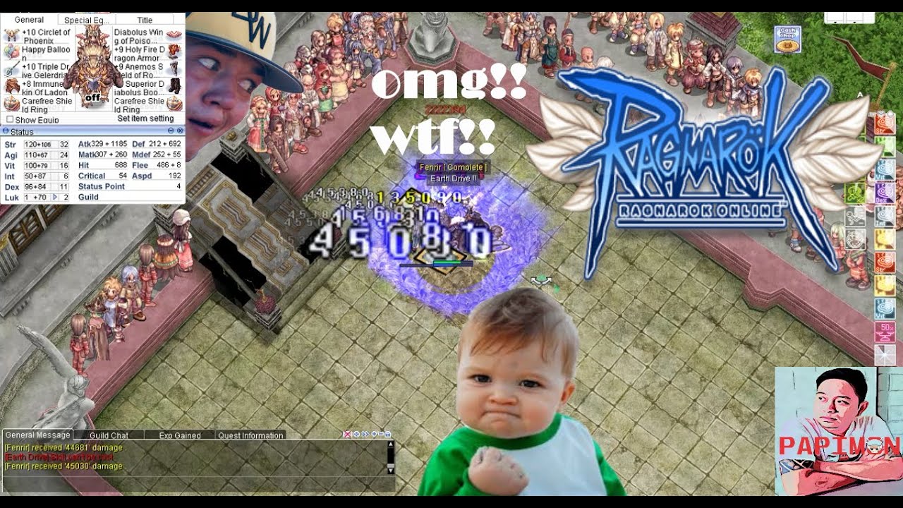 Fenrir Card??!!! - RG vs Fenrir - iRO - YouTube