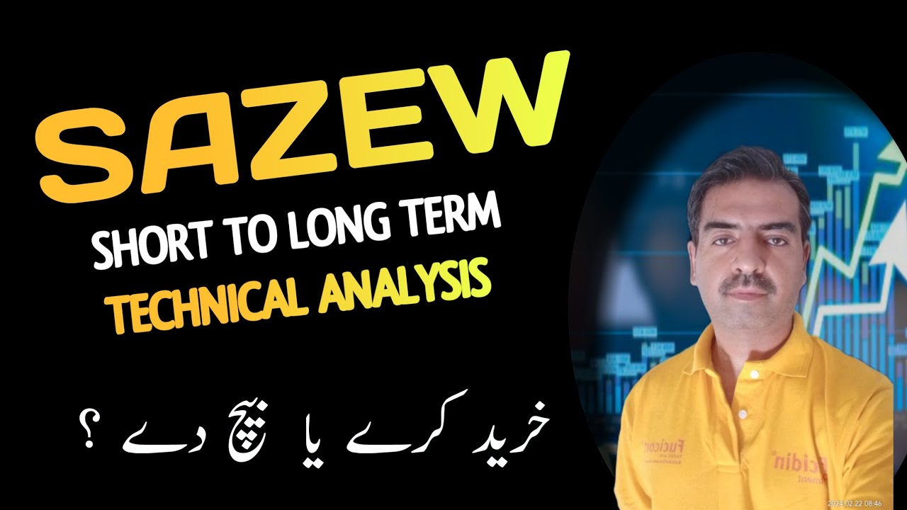 PSX | SAZEW Technical Analysis | short to long terms | Pakistan Stock ...