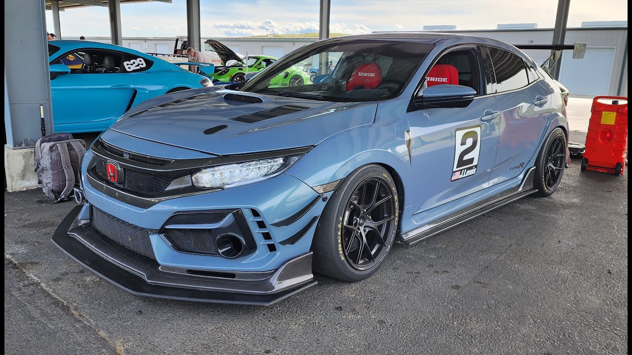 FK8 chassis lap record, Thunderhill East Bypass, 1:56.53 - YouTube