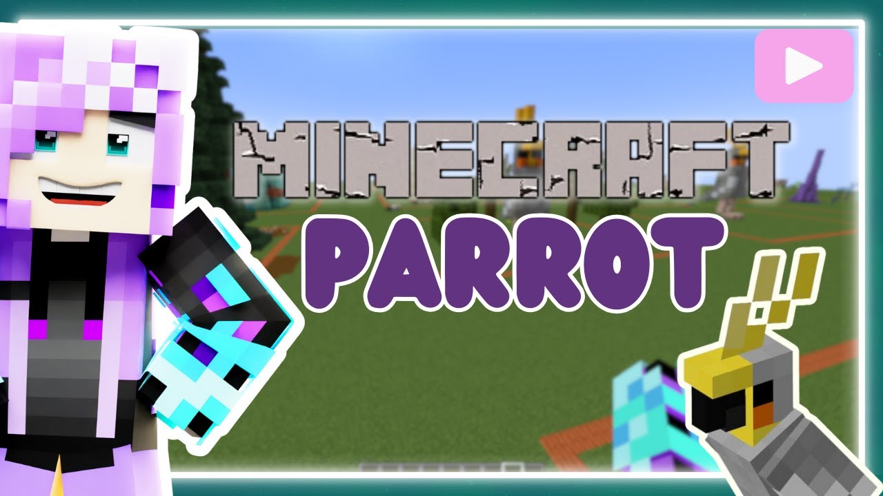 How to Build a Parrot! Learn 30 Different Minecraft Mobs in 30 Days in ...