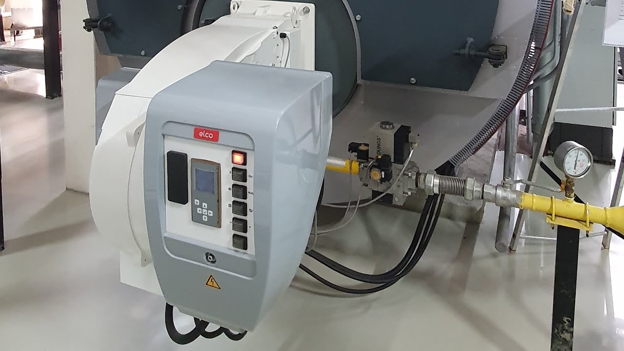 Maintenance work for the steam boiler Viessmann Vitomax 200-HS - YouTube