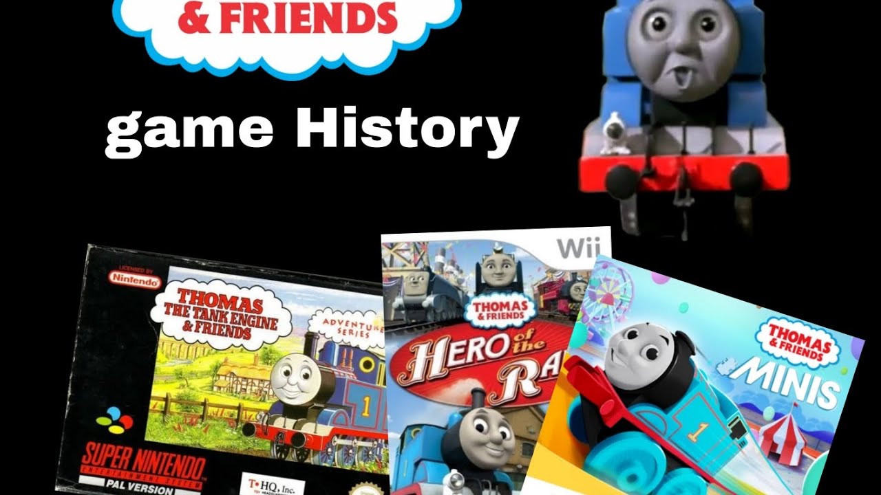 The history of thomas and friends games - YouTube