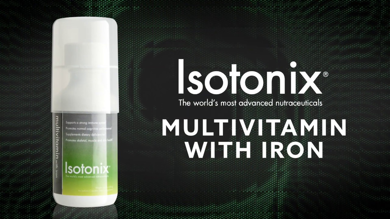Isotonix® Multivitamin with Iron - Product Banner Ad - YouTube
